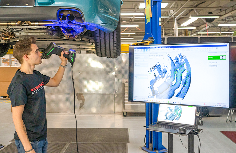 How Handheld 3D Scanner Helps for Porsche Modifications