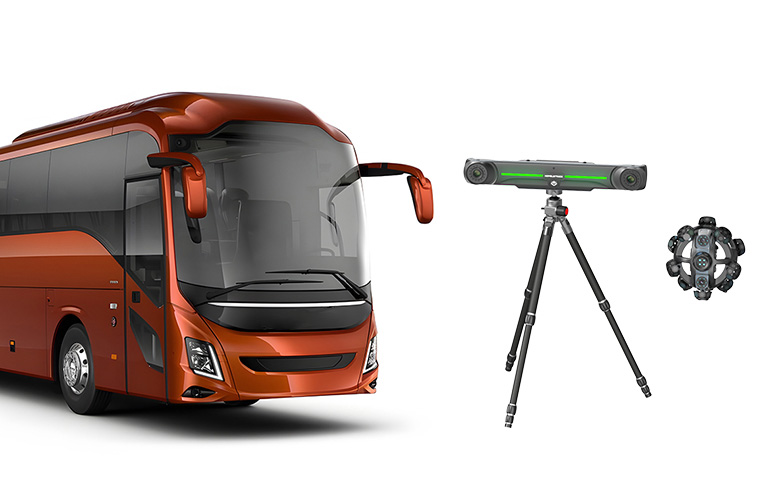 Wireless 3D Scanning for Bus Frame Quality Control