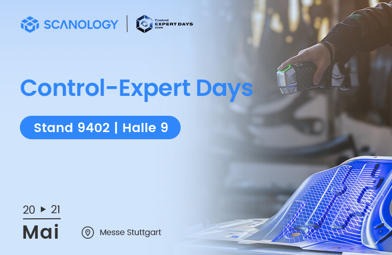 SCANOLOGY at Control-Expert Days 2026 | 3D Inspection & Metrology Solutions
