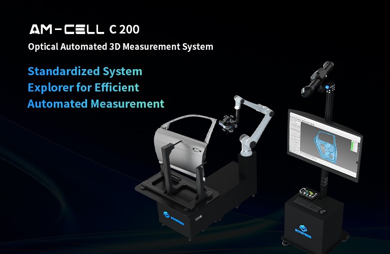 Scantech Releases optisch automatisiertes 3D -Messsystem AM - Zelle ...