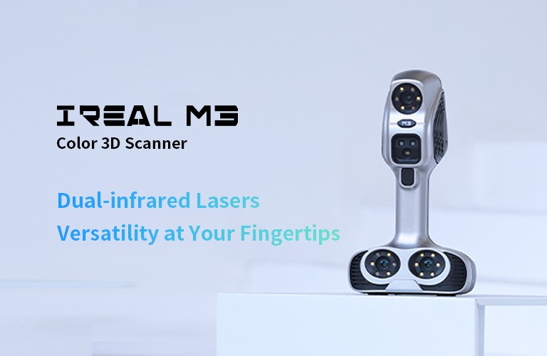 Meet the Latest Dual-infrared Laser 3D Scanner - SCANOLOGY