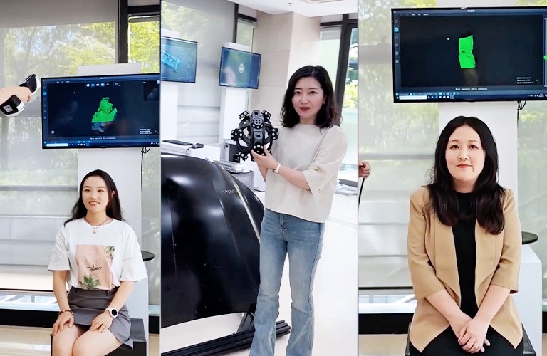 Exploring Advanced 3D Scanning: China Media Group Visits SCANOLOGY