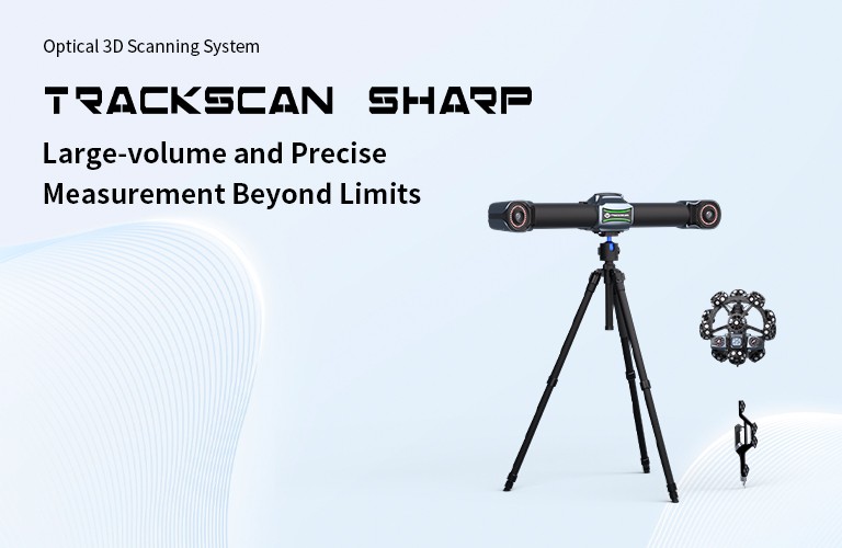 TrackScan Sharp Series Optical 3D Scanning System - SCANOLOGY