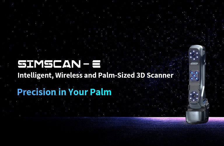 Intelligent, Wireless and Palm-Sized 3D Scanner SIMSCAN-E - SCANOLOGY